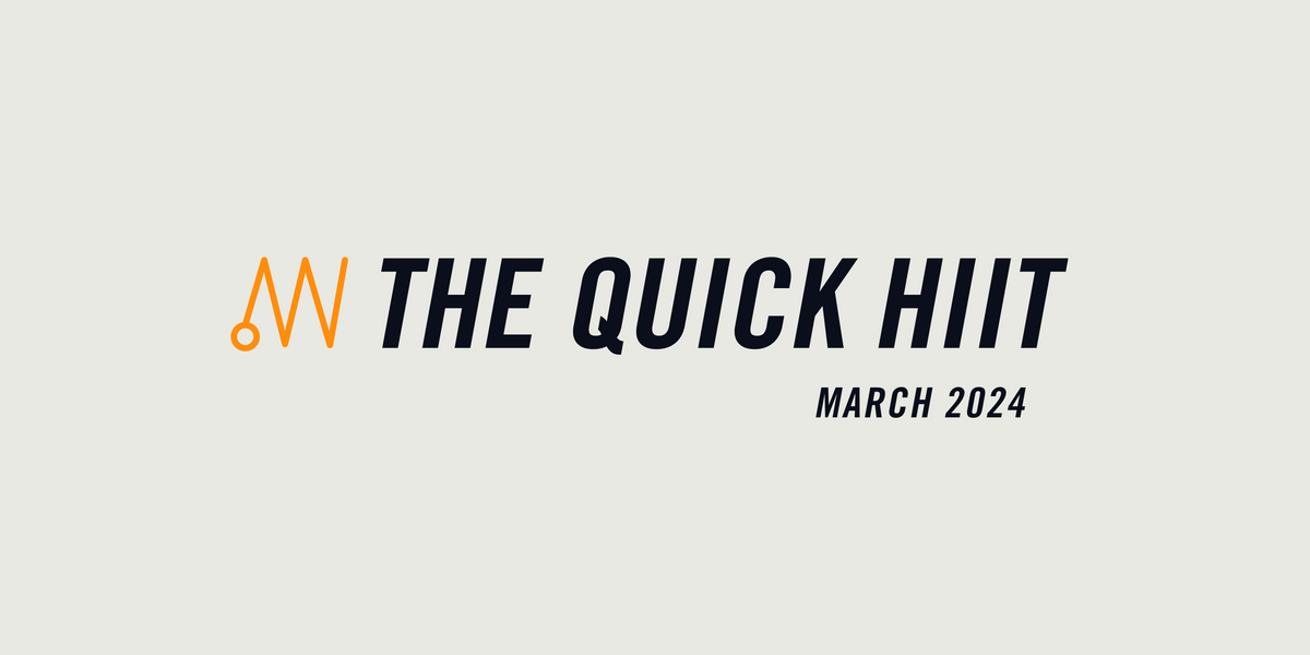THE MARCH QUICK HIIT – Ergatta